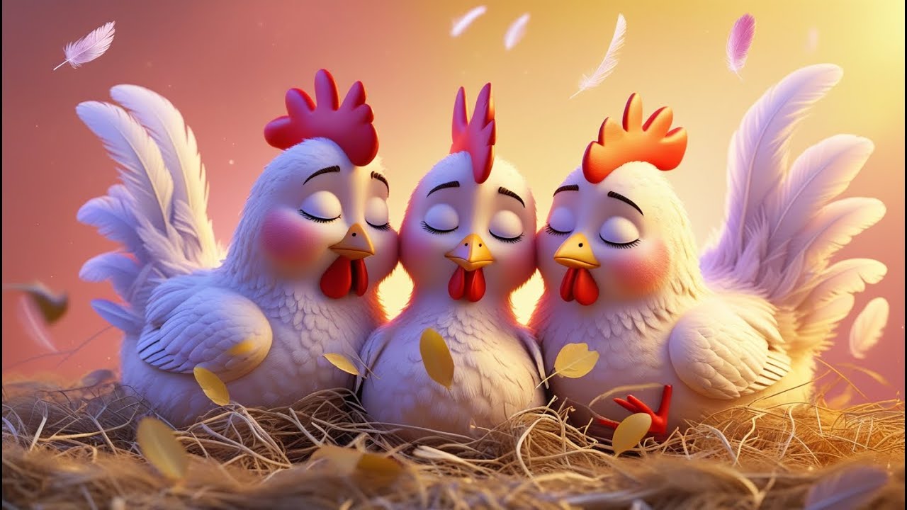 Chickens Song | animal Song | Nursery Rhymes | Kids Songs | @bigokidstv ...