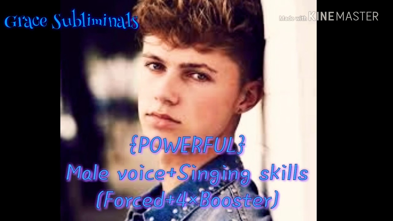 {POWERFUL}Male voice+Singing skills(Forced+4×Booster) - YouTube