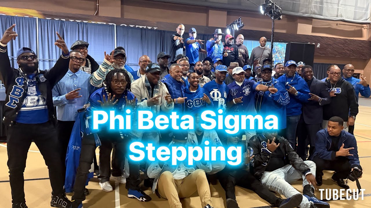 Phi Beta Sigma, Fraternity stepping @ Western Michigan University - YouTube