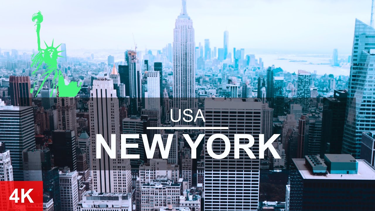 New York, USA – Aerial Drone Video [4K] - YouTube