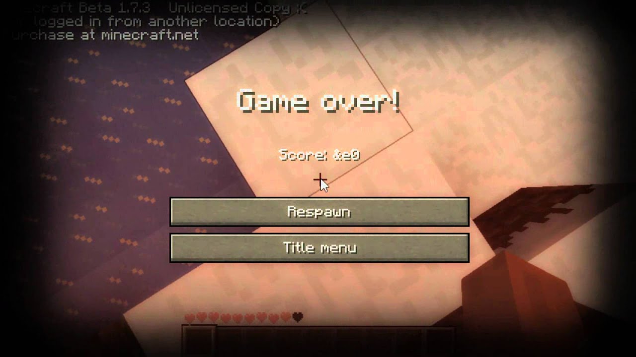 Suicide in Minecraft | Rated ''M'' For Mature - YouTube