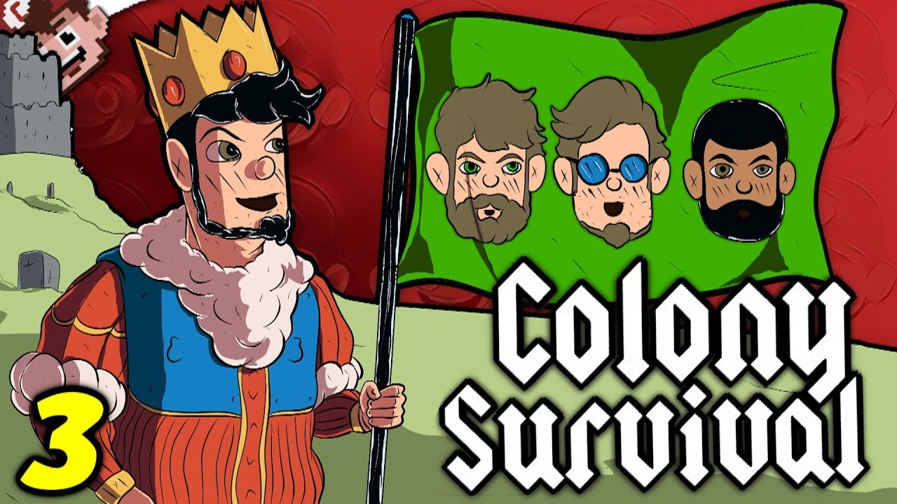 Conflict in the Colony! (COLONY SURVIVAL - Derp Crew Edition) - YouTube
