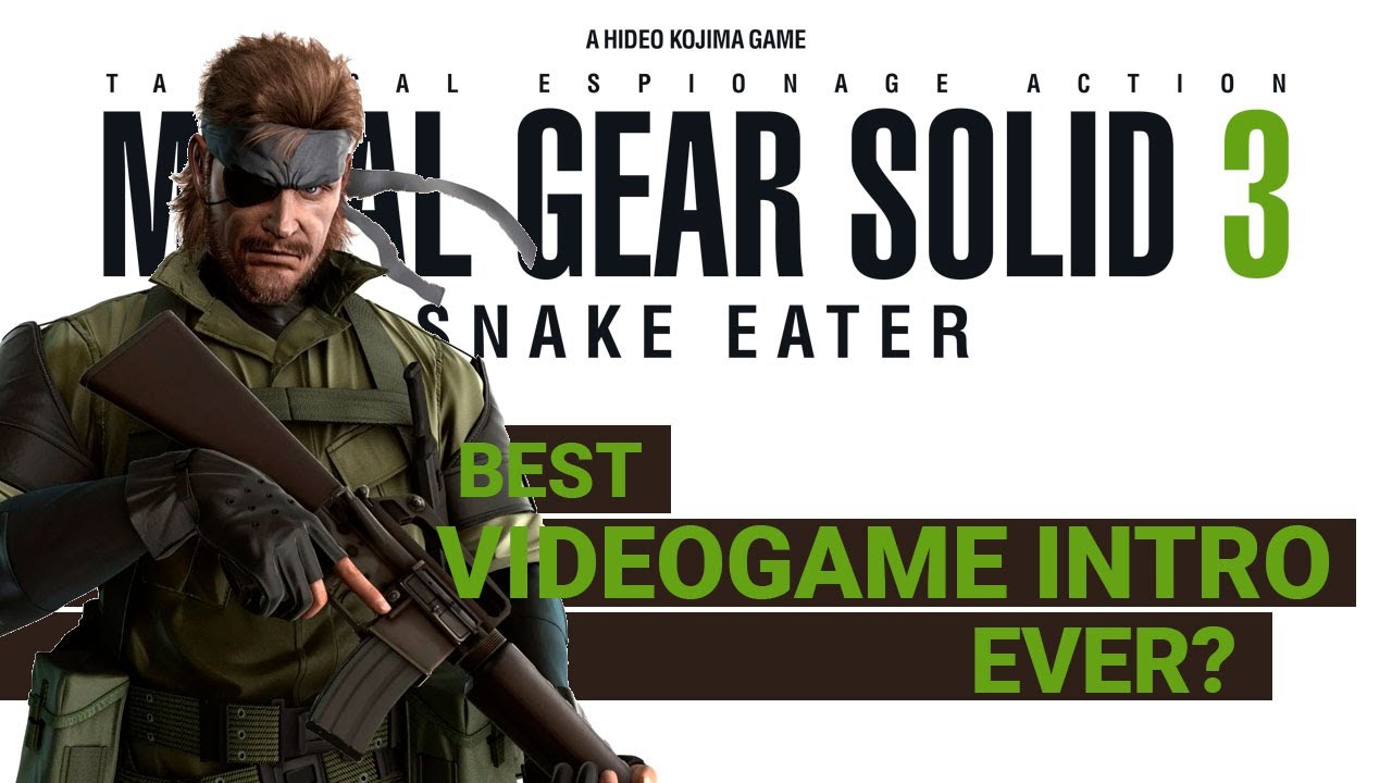 Metal Gear Solid 3: Epic Intro - Gaming at Its Finest! #metalgearsolid ...