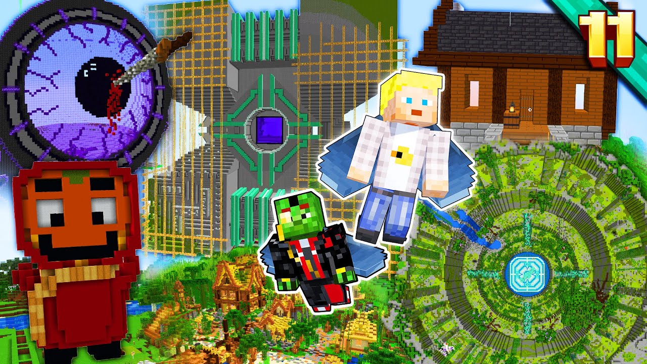 KOMPLETTE Craft Attack 11 RUNDTOUR mit CASTCRAFTER 🏴‍☠️ Craft Attack 11 ...