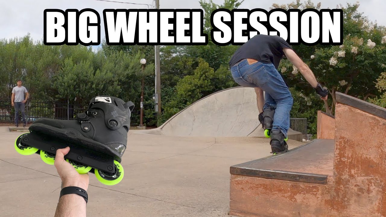 Skating 80mm UFS Frames on USD Carbons // Rollerblading - YouTube