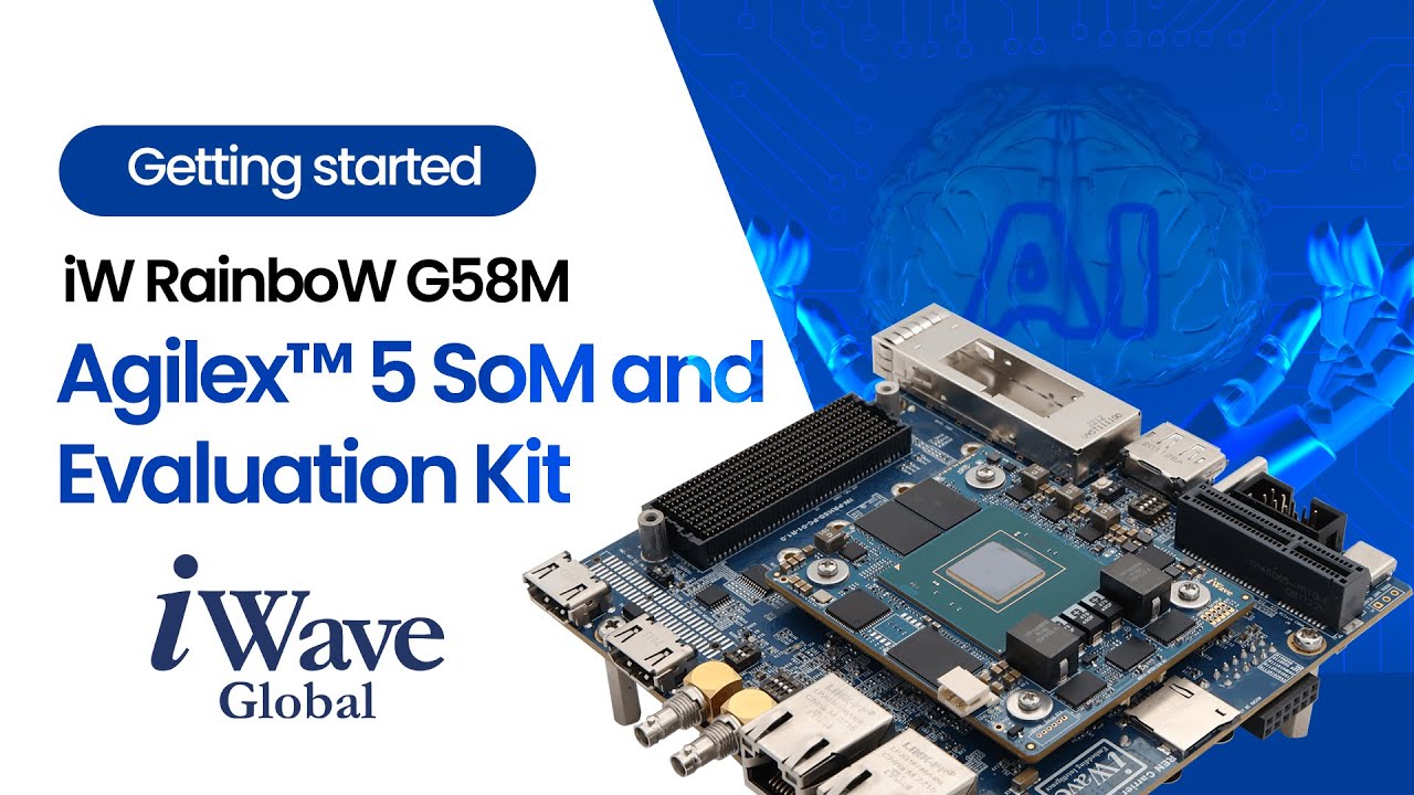 Getting started with iW RainboW G58M Agilex™ 5 SoM and Evaluation Kit # ...