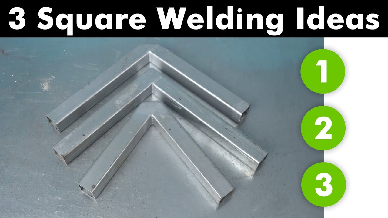 DIY Square Tube Welding Ideas NO ONE Talks About #weldingideas # ...