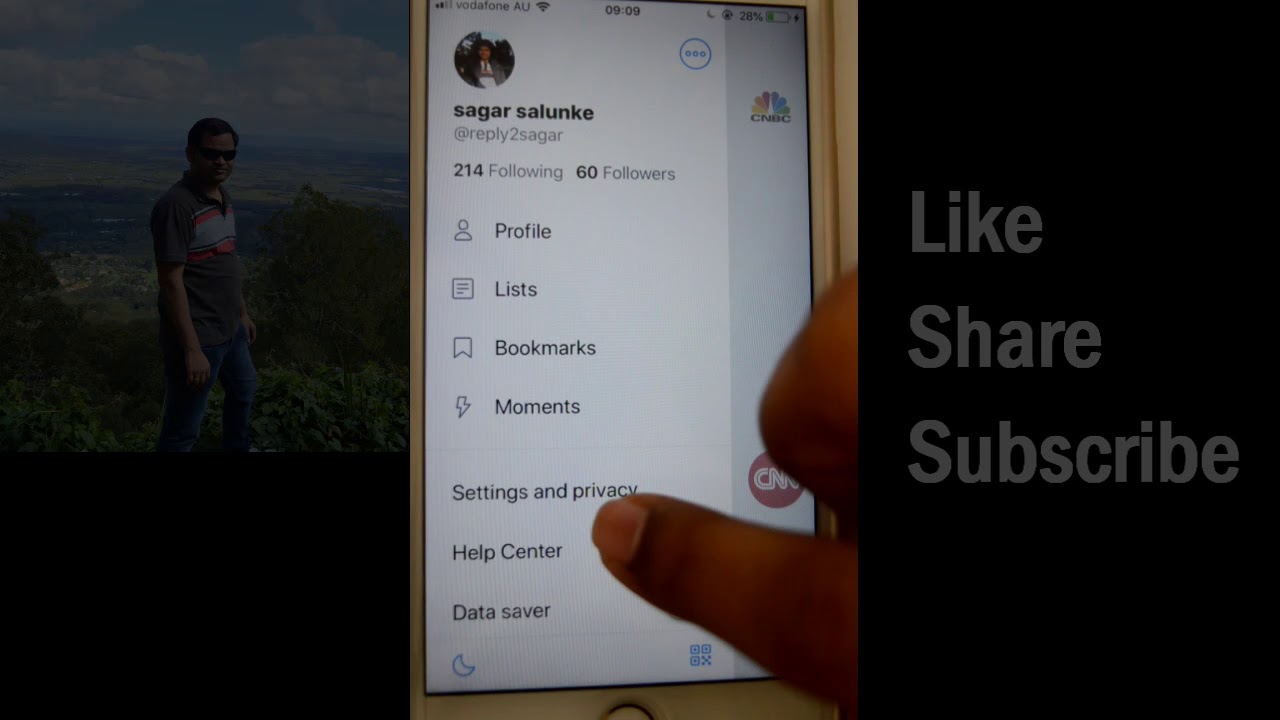 How to add new twitter account in Twitter iOS or iPhone app | Create ...