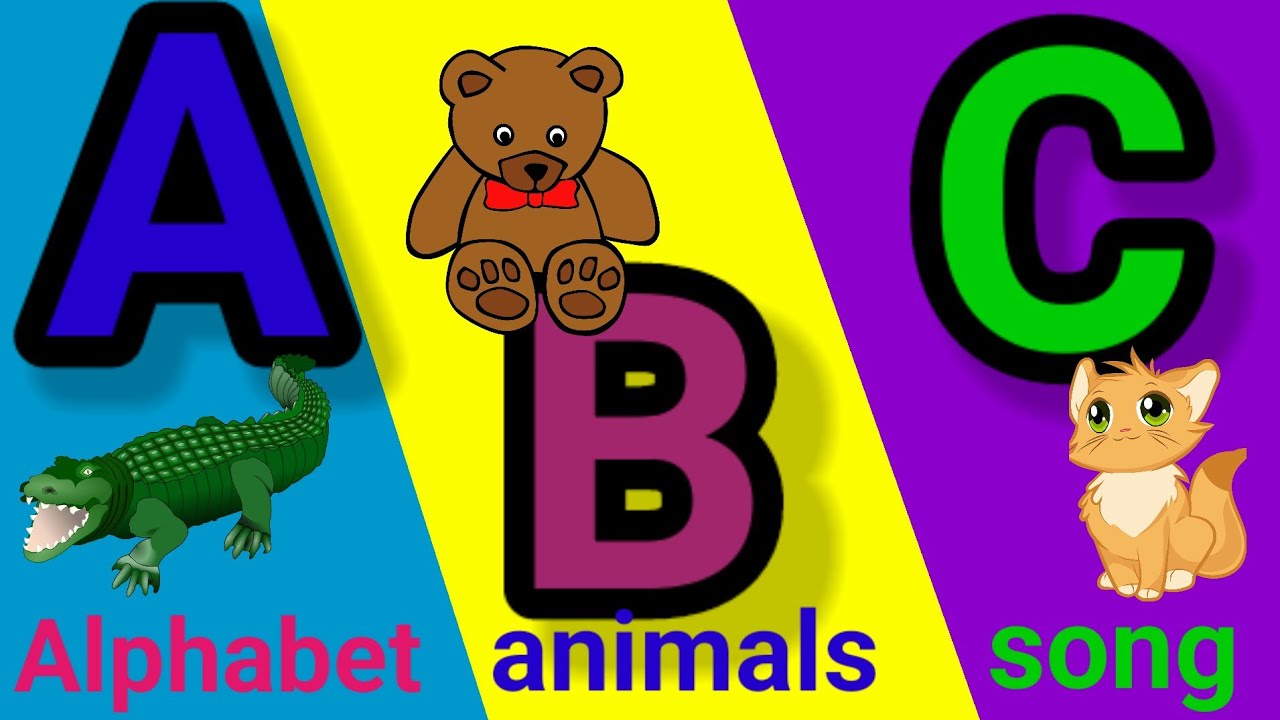 Alphabet abc । alphabet animals name । preschool learning ...