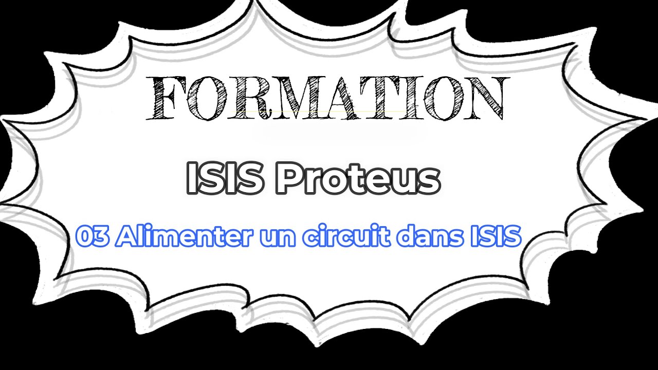 03 Alimenter un Circuit dans ISIS - YouTube