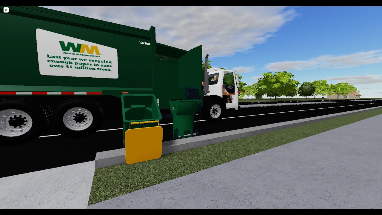 Roblox Garbage Trucks: M/A on trash - YouTube