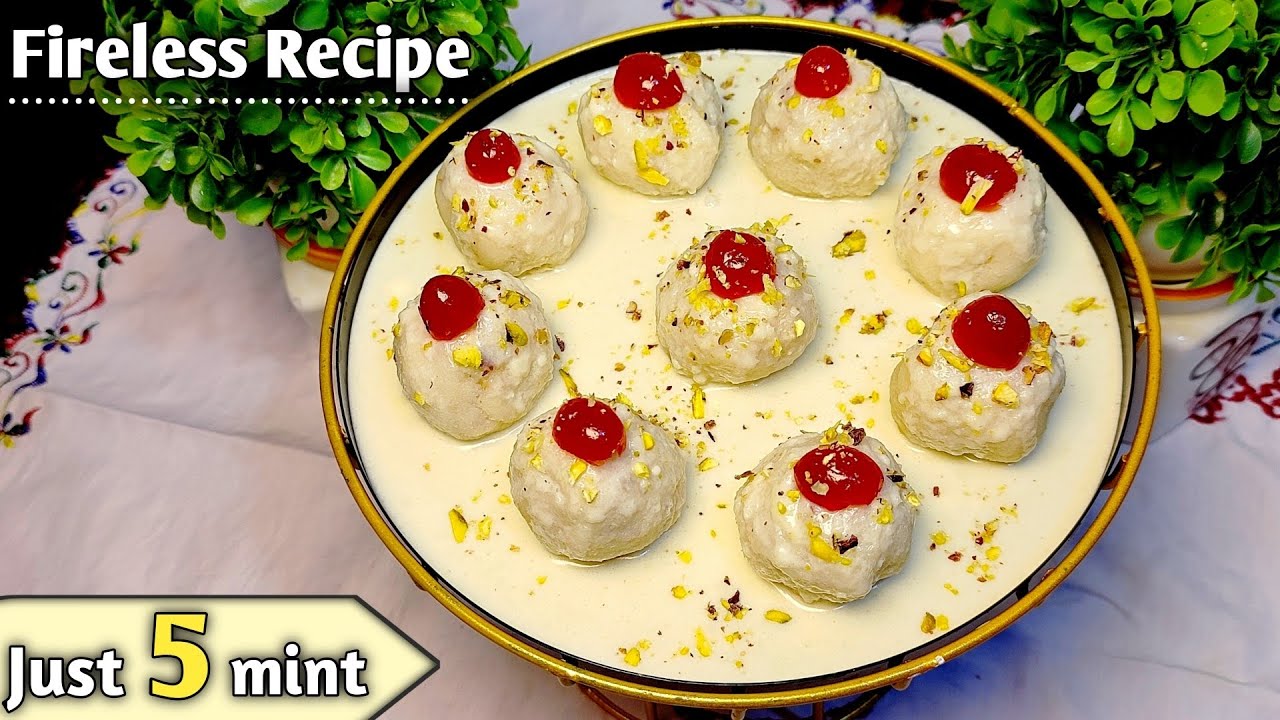 Fireless Recipe | Without Gas On Make Sweet Recipe | Quick Sweet ...