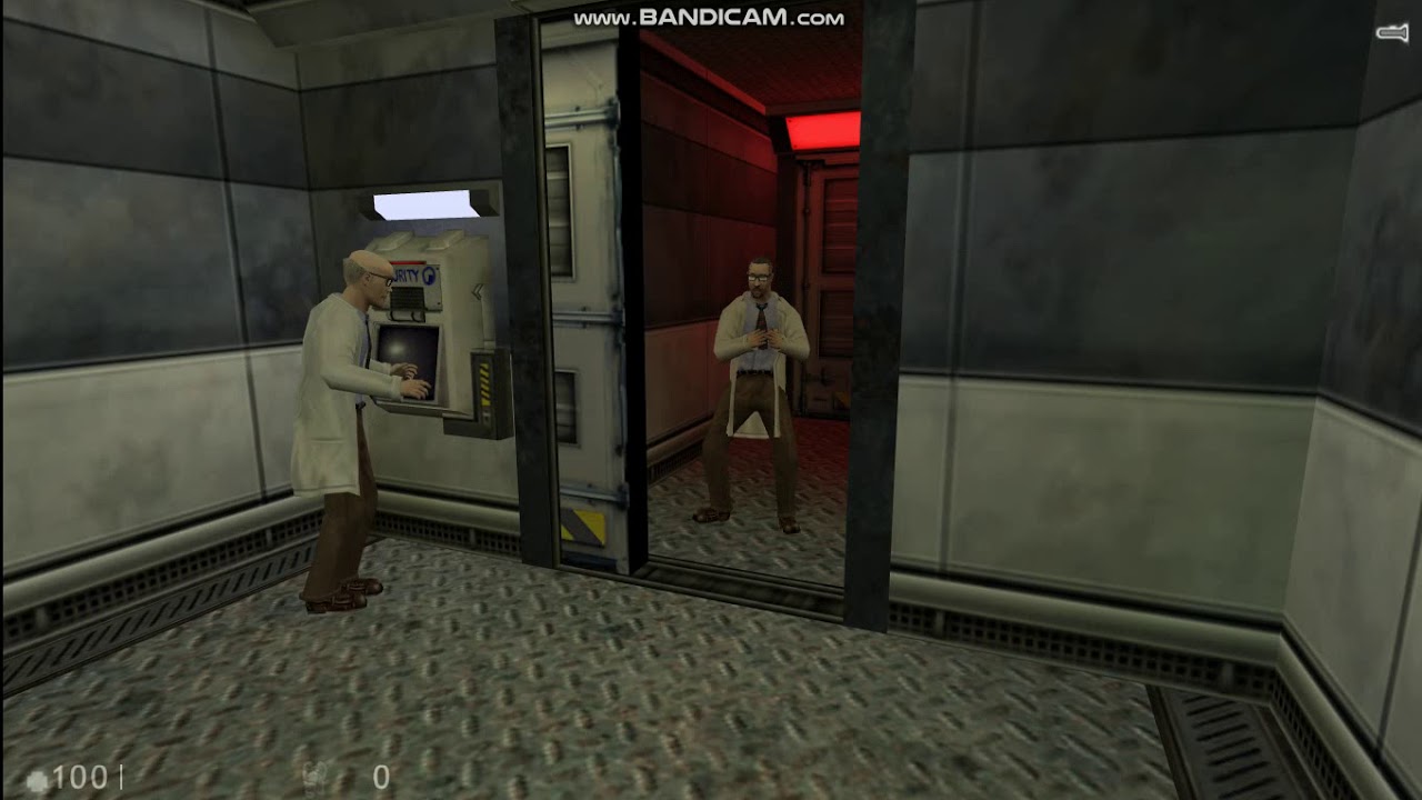 Half-Life : Echoes Dr Rosenberg Scared Scientist Lol - YouTube