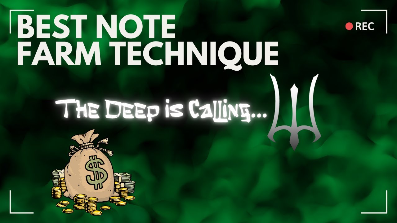 How to farm notes to max out your guild base easily in Deepwoken - YouTube