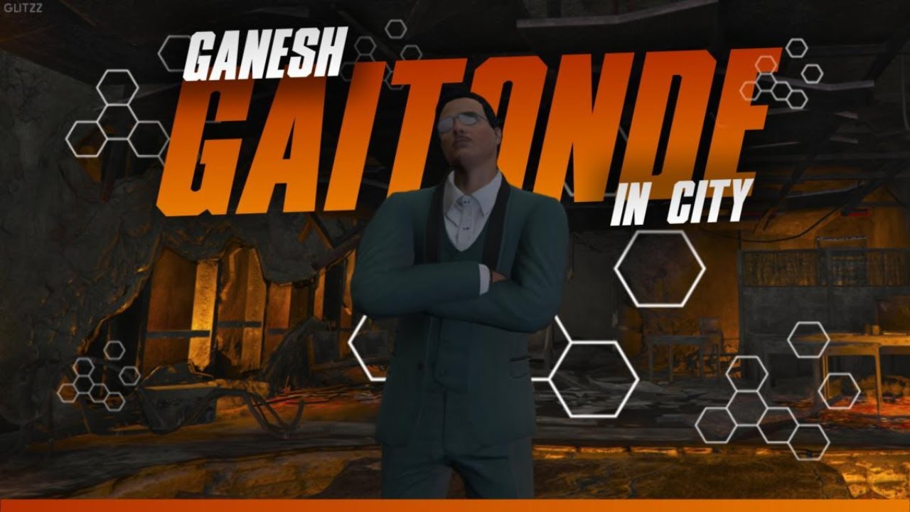 GANESH GAITONDE IN CITY GSF OP | GTA V RP | ROWDZIE - YouTube