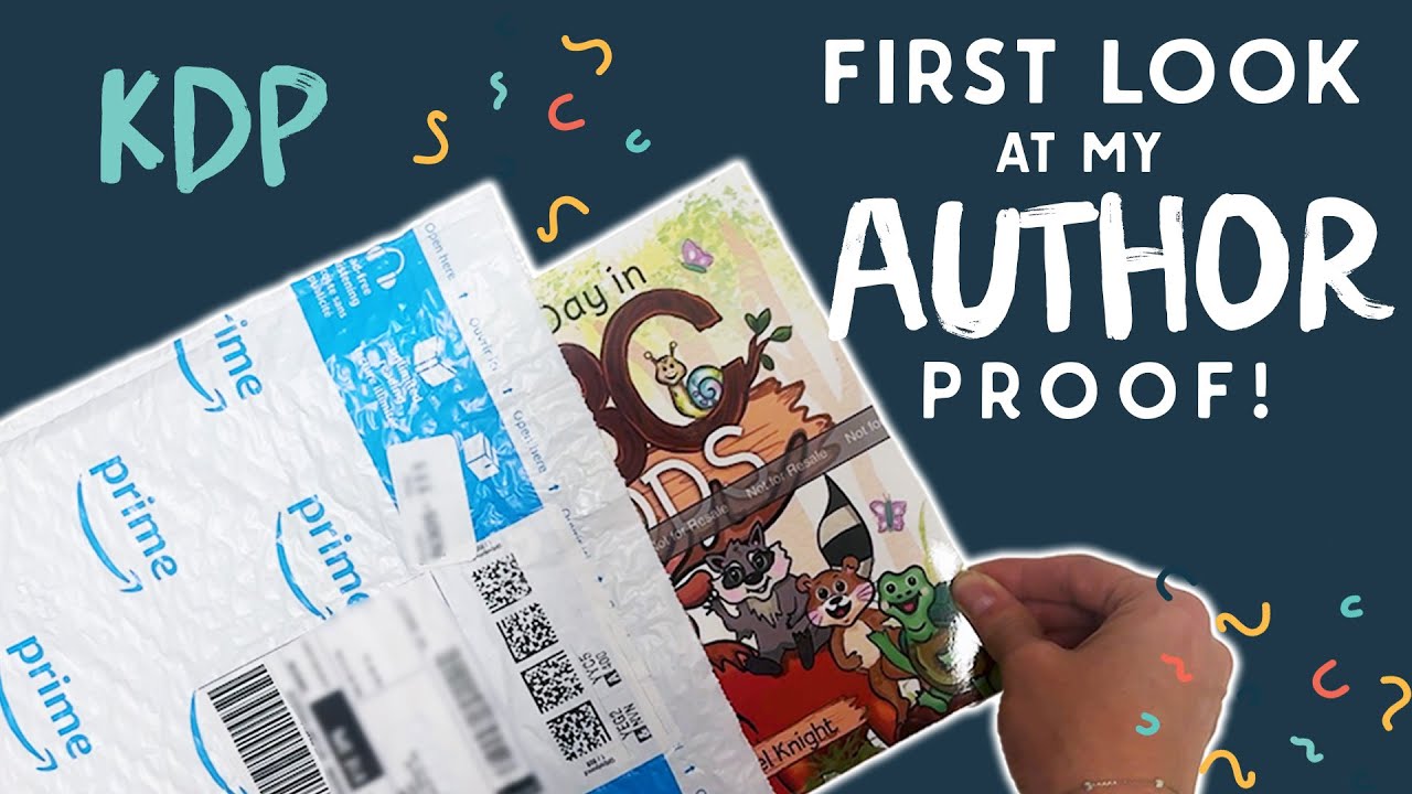 KDP Book Proof Reveal! 📚 Must-See for Authors! - YouTube