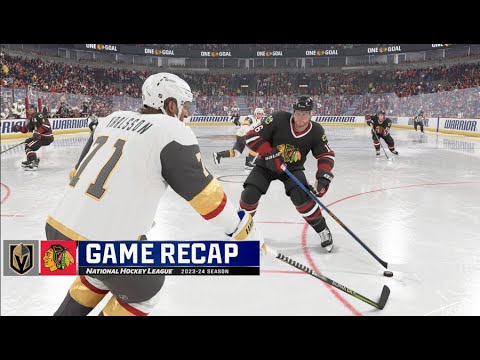 VSN | Vegas @ Chicago | NHL® 24 | (Game 6) | GAMEPLAY - YouTube