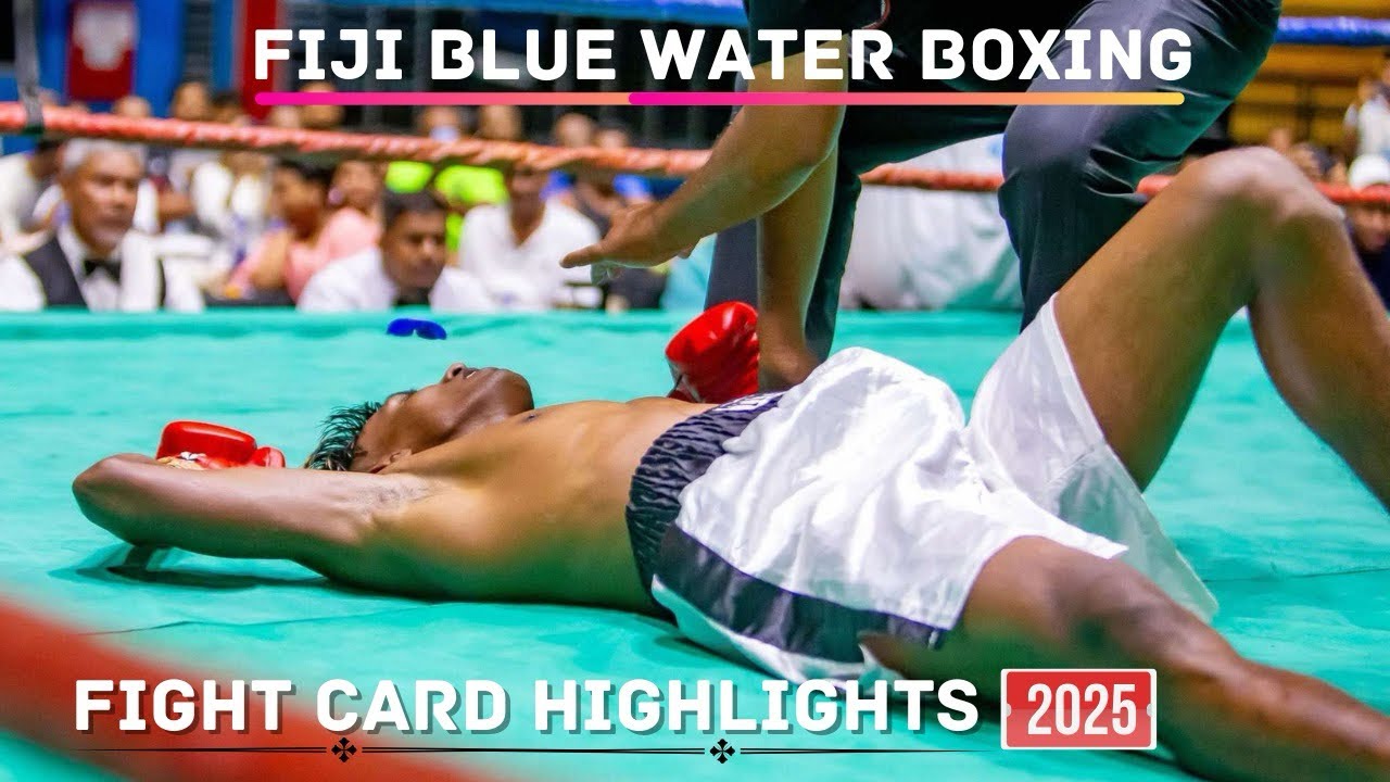 Fiji Boxing 2025 | Blue Water Boxing Fight Card Highlights - YouTube