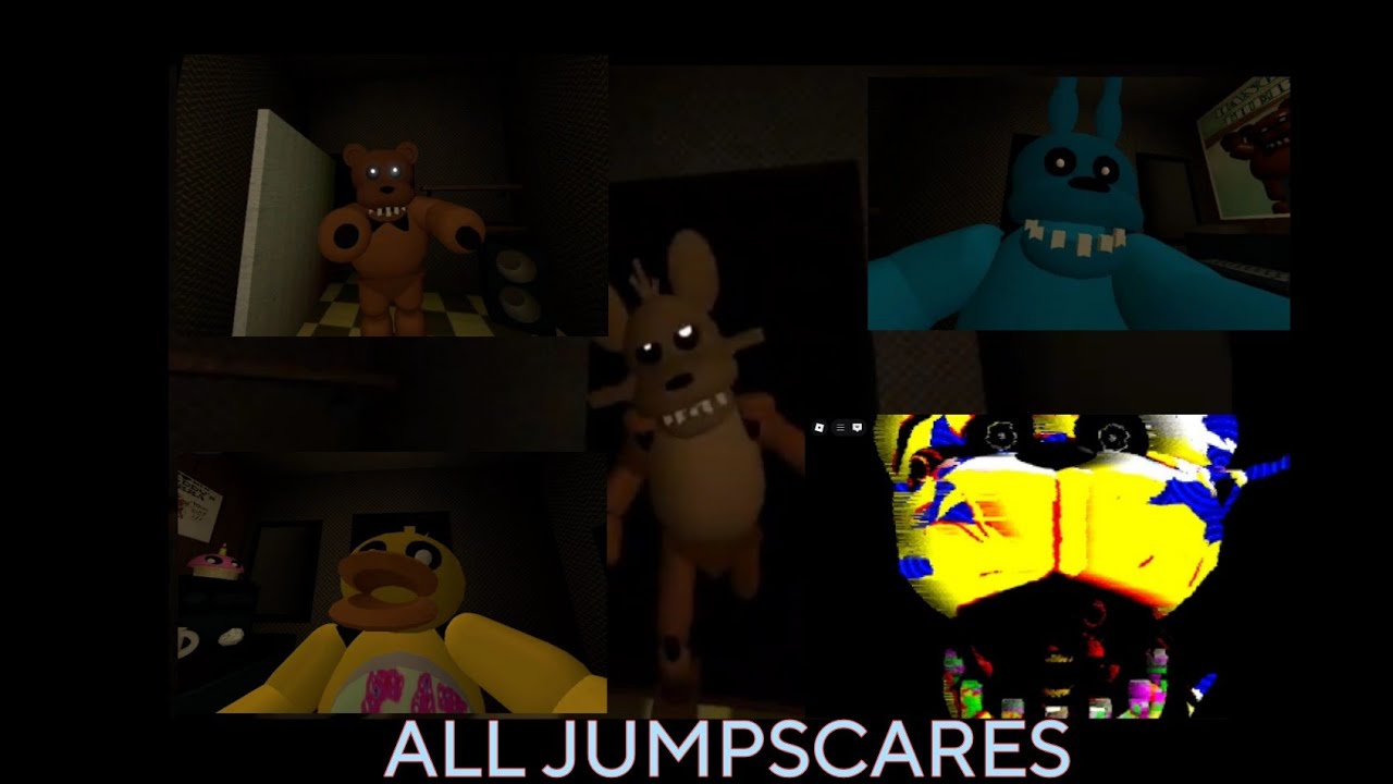 Roblox: the pizzeria, creeping anemoia ALL JUMPSCARES - YouTube