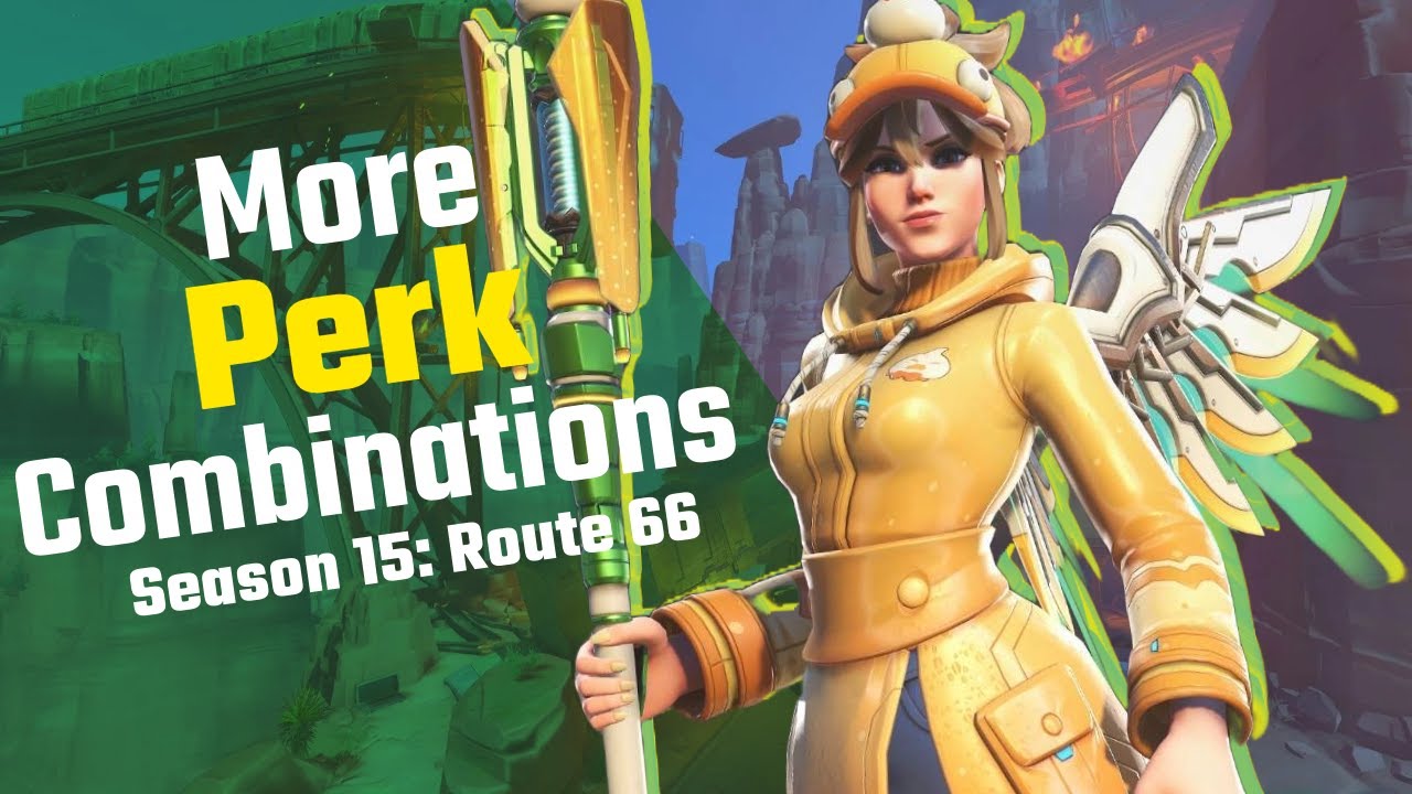 More Perk Combinations⭐ - Platinum Season 15 - Mercy Overwatch 2 - YouTube