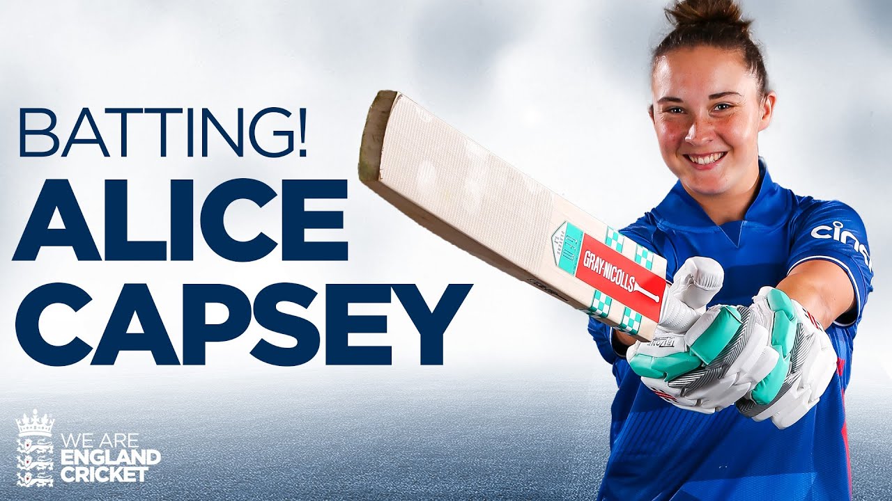 What a Cricketer! | 🏏 The Best of Alice Capsey - YouTube