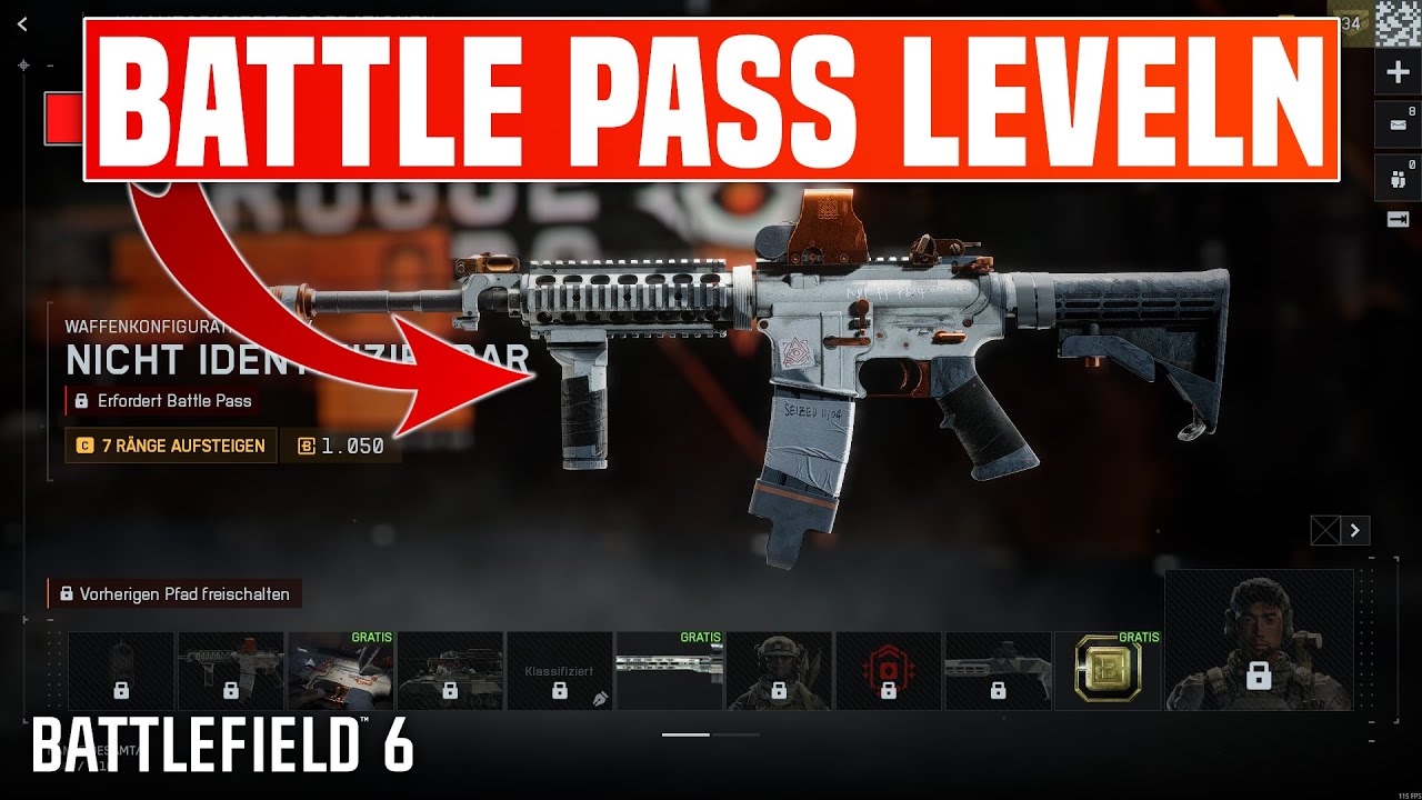Battlefield 6 BATTLE PASS PUNKTE sammeln & SCHNELL LEVELN | BF6 Redsec ...
