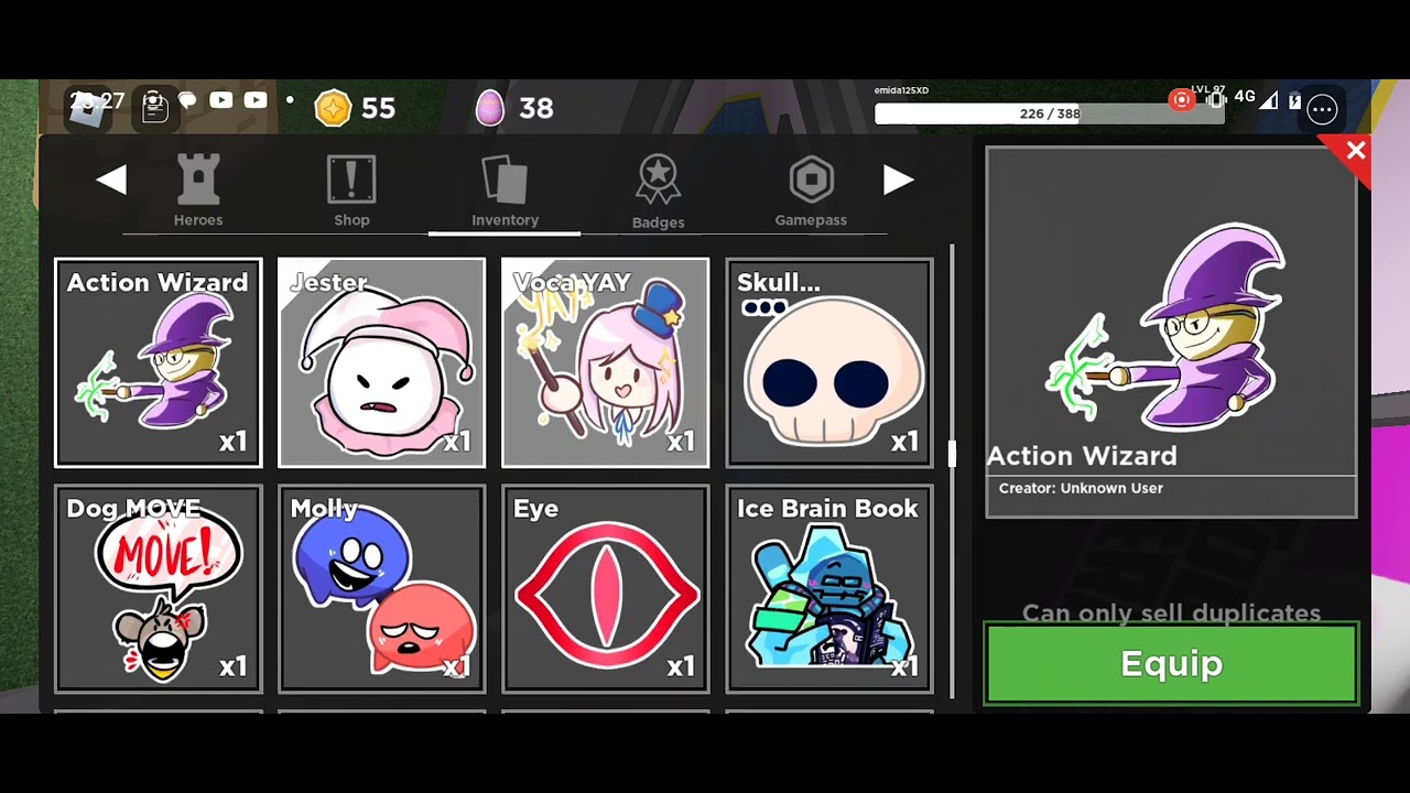 todos mis Stickers de tower heroes - YouTube