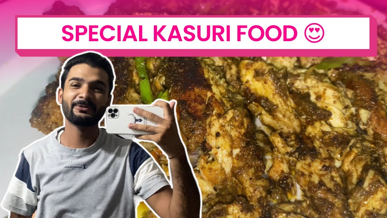 Kasuri food vlog special kasuri Tawa piece 🌈😍🌈 #foodvlog #kasur - YouTube