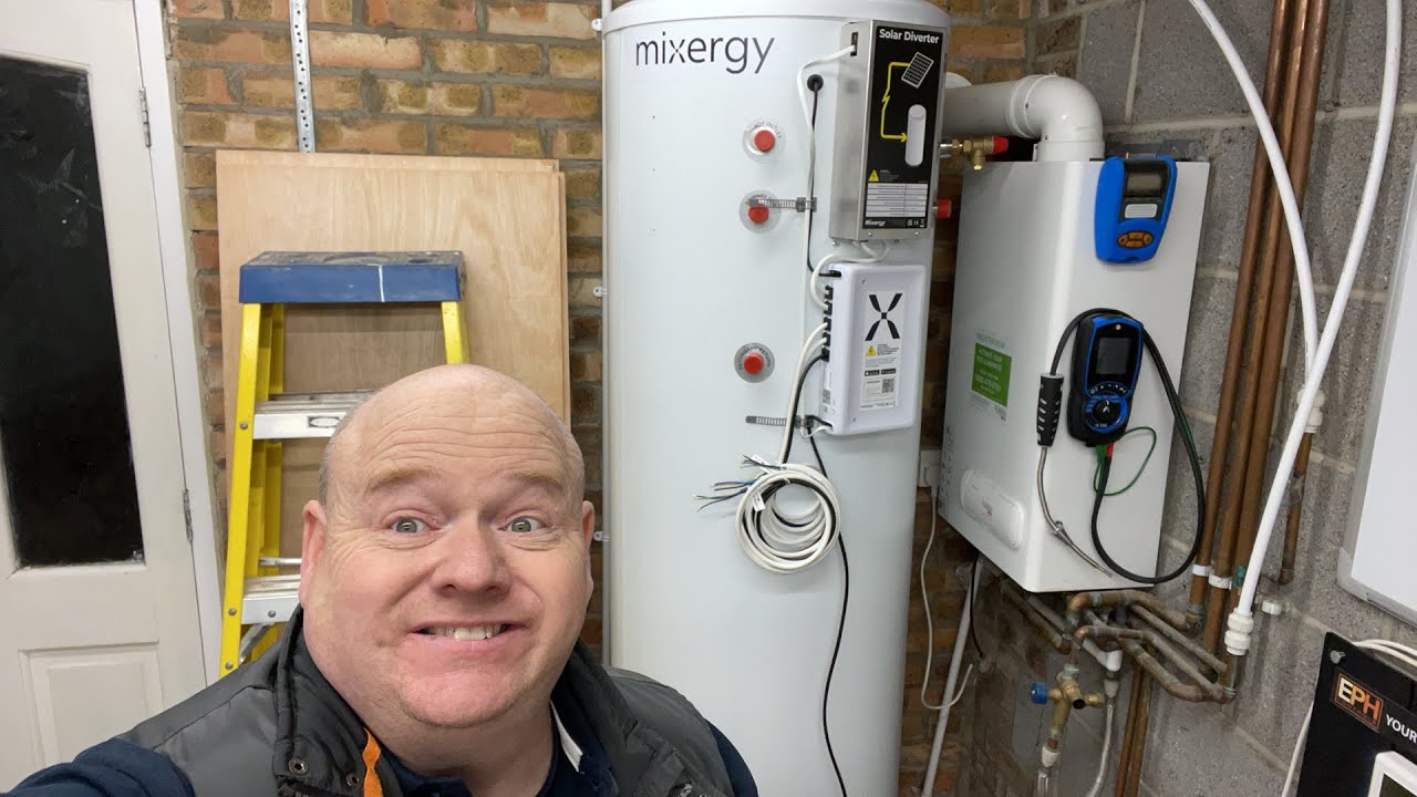 Allen Hart Boilers Mixergy Unvented Cylinder, Boiler Installation - YouTube