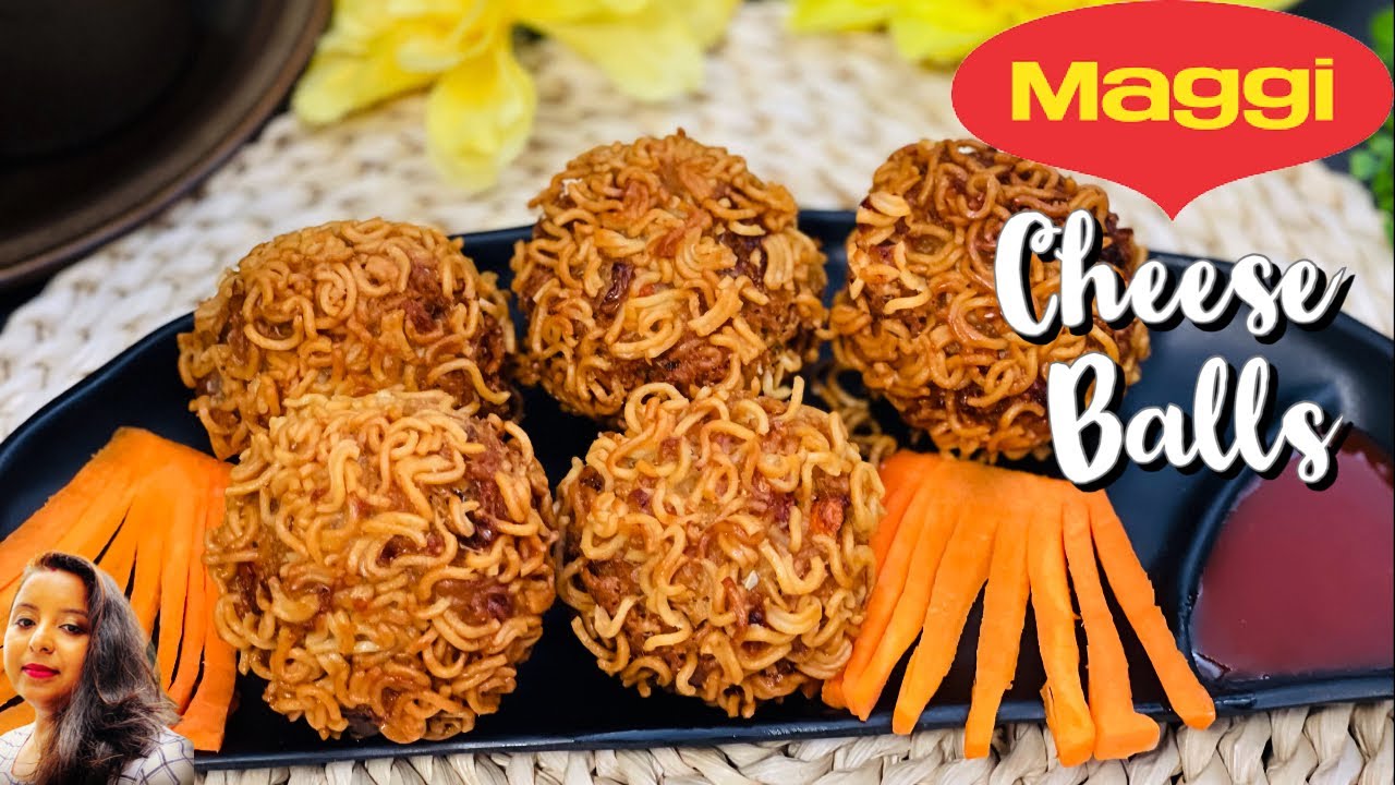 Maggi Cheese Balls || Quick Cheese Balls Recipe || Maggi Snack Recipe ...