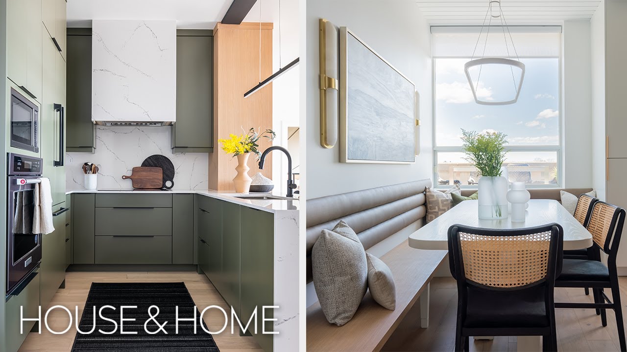 Condo Makeover: A Dated Space Is Revamped For Modern Family Life - YouTube