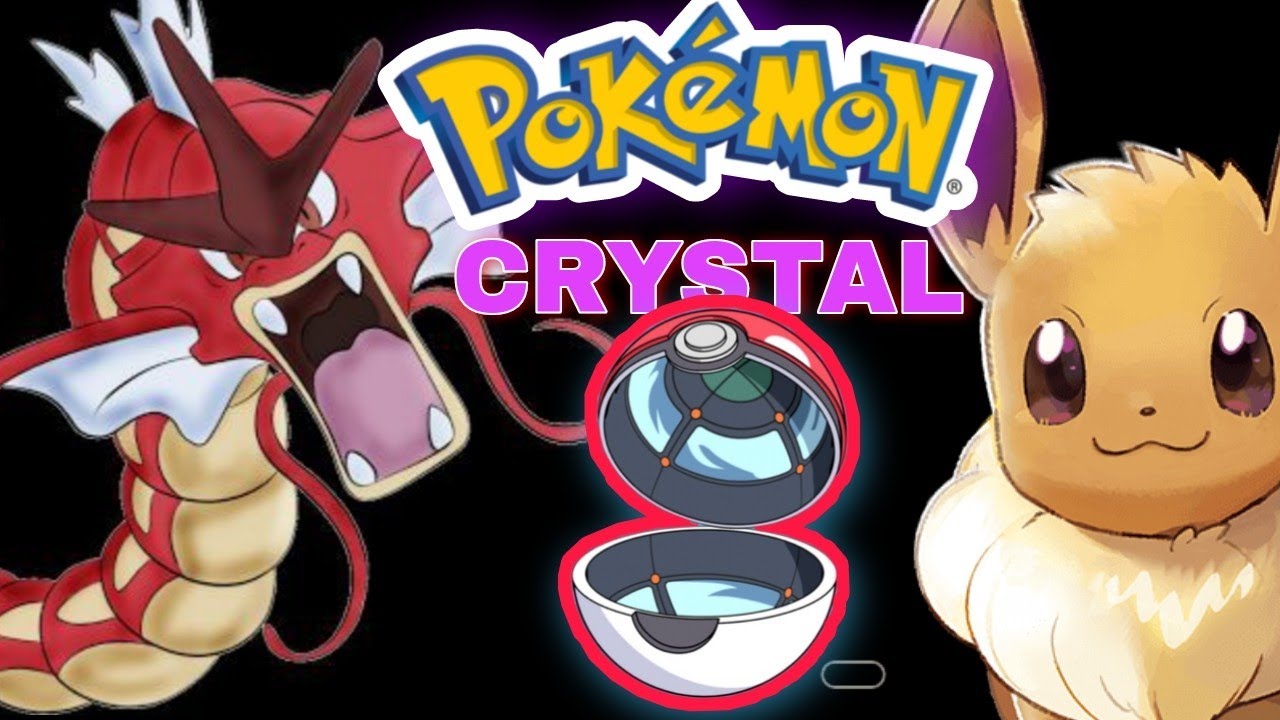 pokemon Crystal / capturando GYARADOS vermelho / e ganhando EEVEE - YouTube