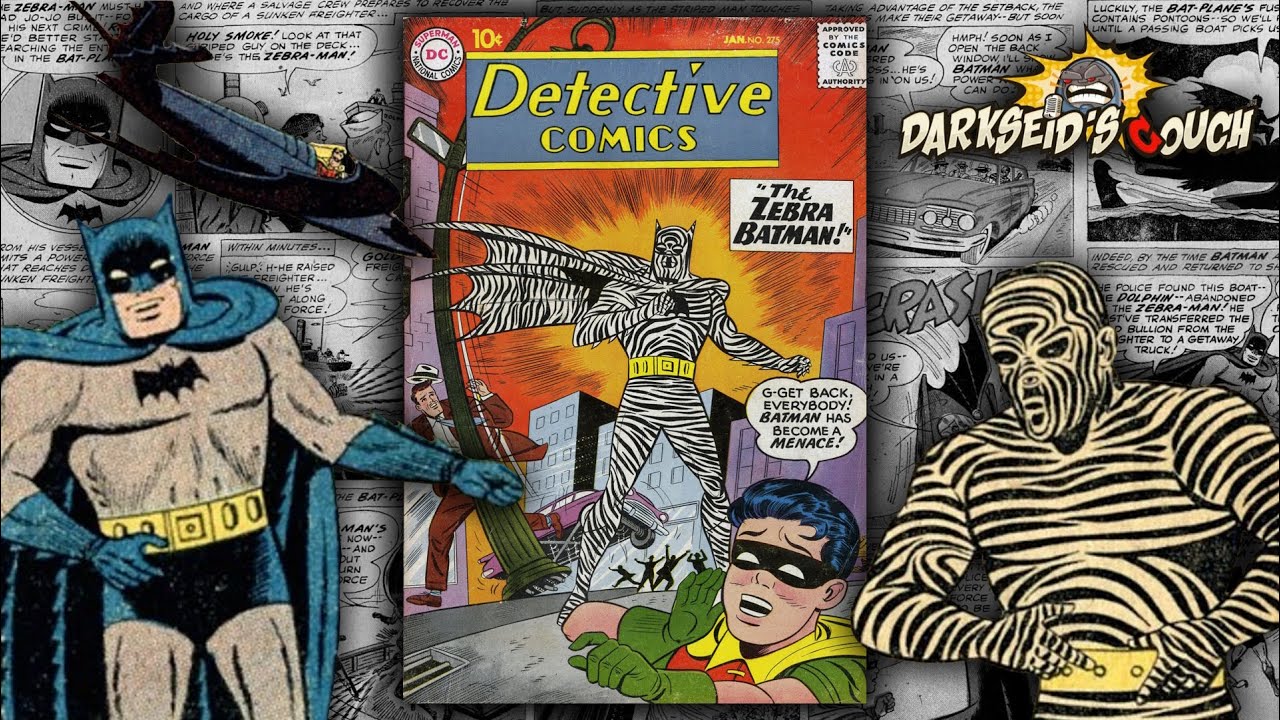 Episode 230: Batman is a Magnet Zebra Man For Some Reason (Detective ...