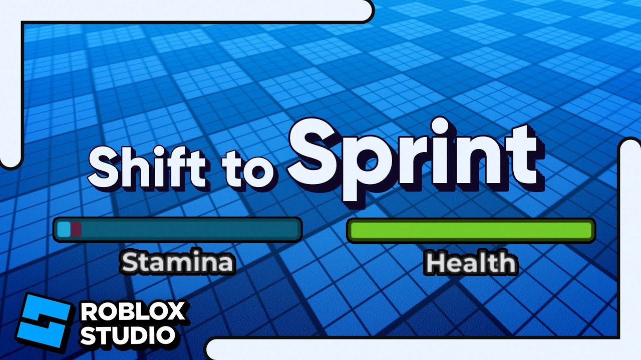 Sprinten mit Ausdauer und MOBILE Support in Roblox Studio! - YouTube