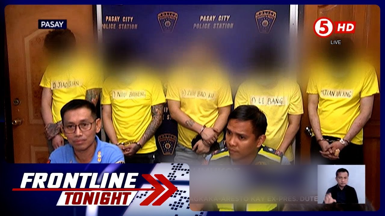 5 Chinese na dumukot sa kapwa Chinese sa Pasay City, arestado ...