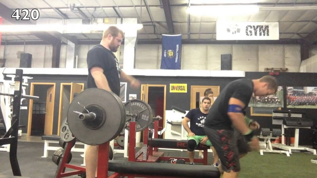 John Haack: 420 Bench and 585x5 Deadlift at 187lbs. - YouTube