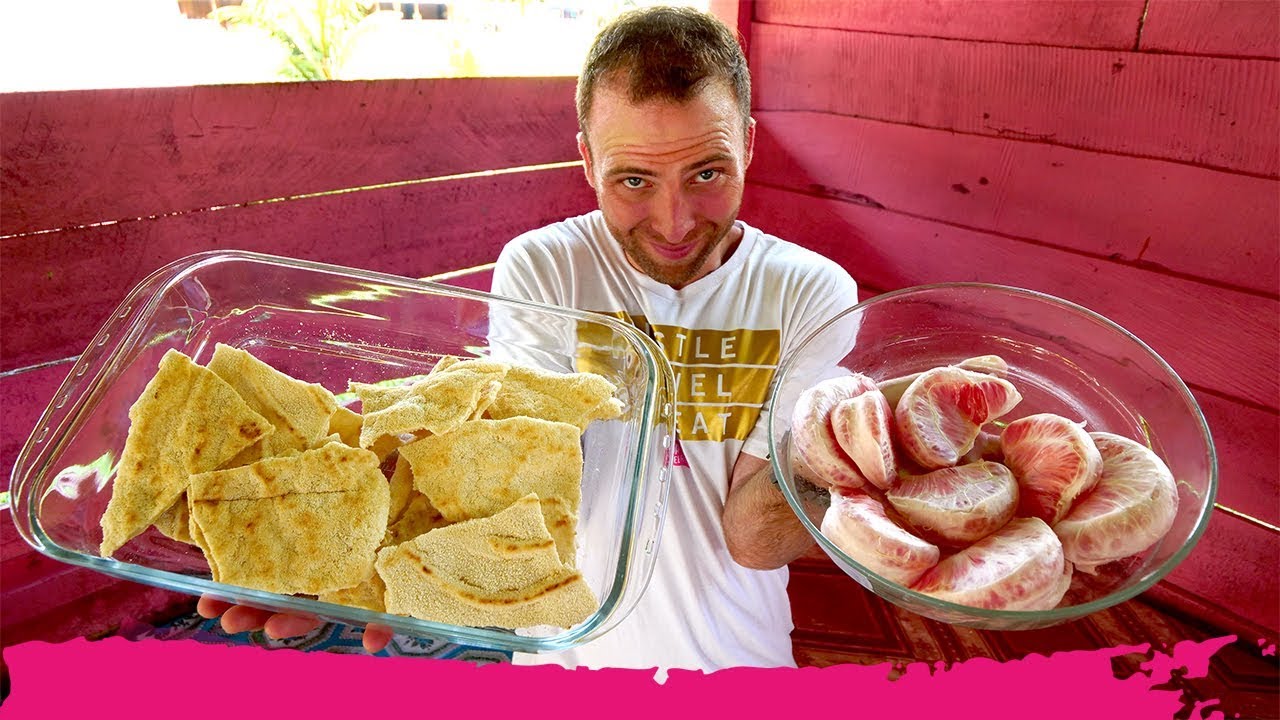 Surinamese JUNGLE BREAKFAST + Jungle Trek Along the Surinamese River ...