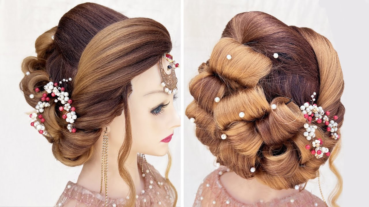 Simple Bridal Juda Hairstyles l side Juda Hairstyles girl l Kashee's ...