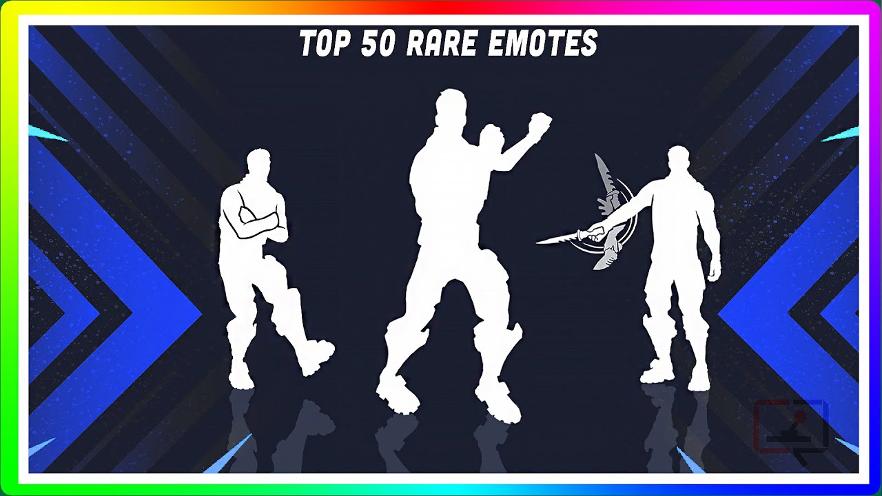 Fortnite TOP 50 RARE EMOTES in June 2024! - YouTube