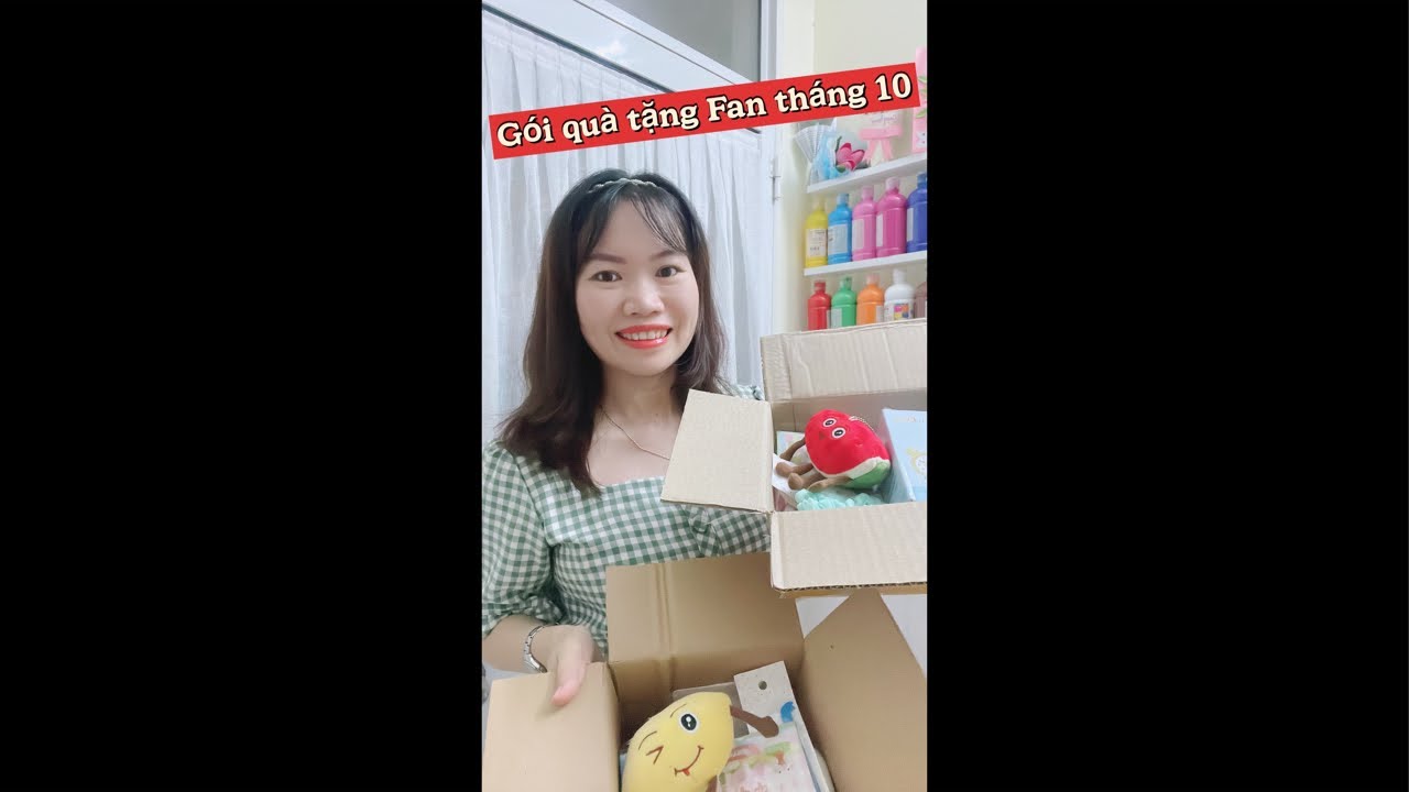 Gói quà tặng Fan tháng 10 🌻💖🌹/ Liam Channel - YouTube