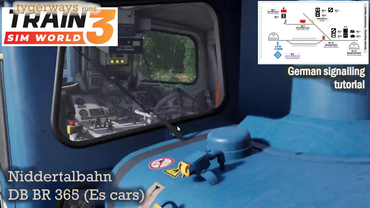German Signalling: Shunting Signals and Switch Indicators on the Niddertalbahn (TSW | tutorial ...