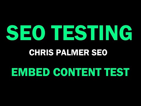SEO Testing • Search Engine Optimization Test