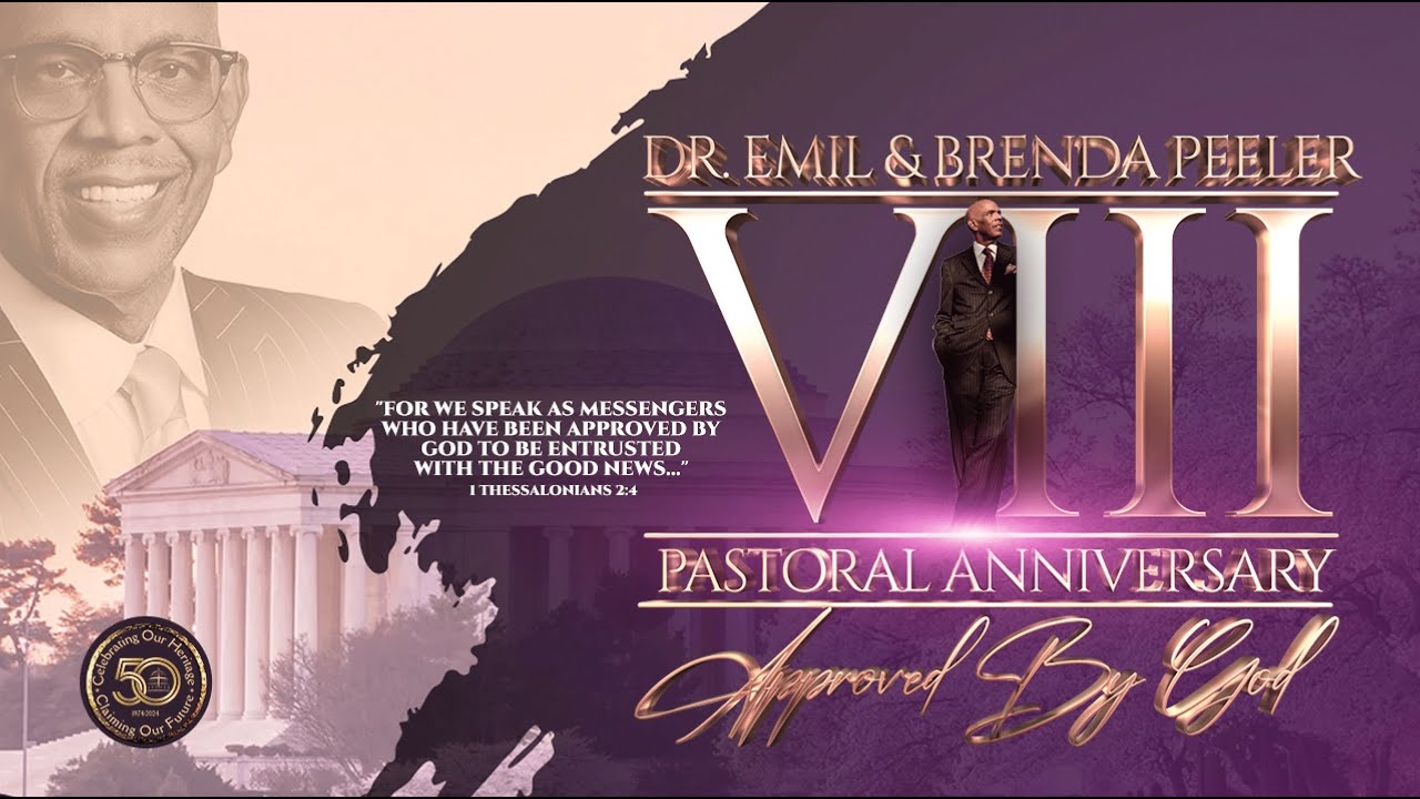 Approved by God | Dr. Emil & Brenda Peeler 8th Pastoral Anniversary ...