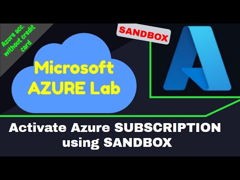 Enable Azure Subscription using SANDBOX on existing Azure account or ...