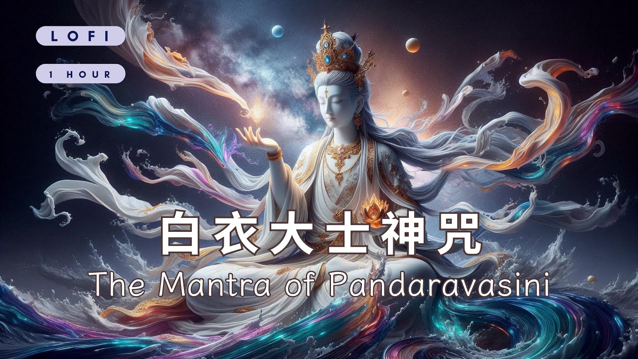 白衣大士神咒 x LOFI | 脫離痛苦 增長福慧 | The Mantra of Pandaravasini #心誠則靈 - YouTube