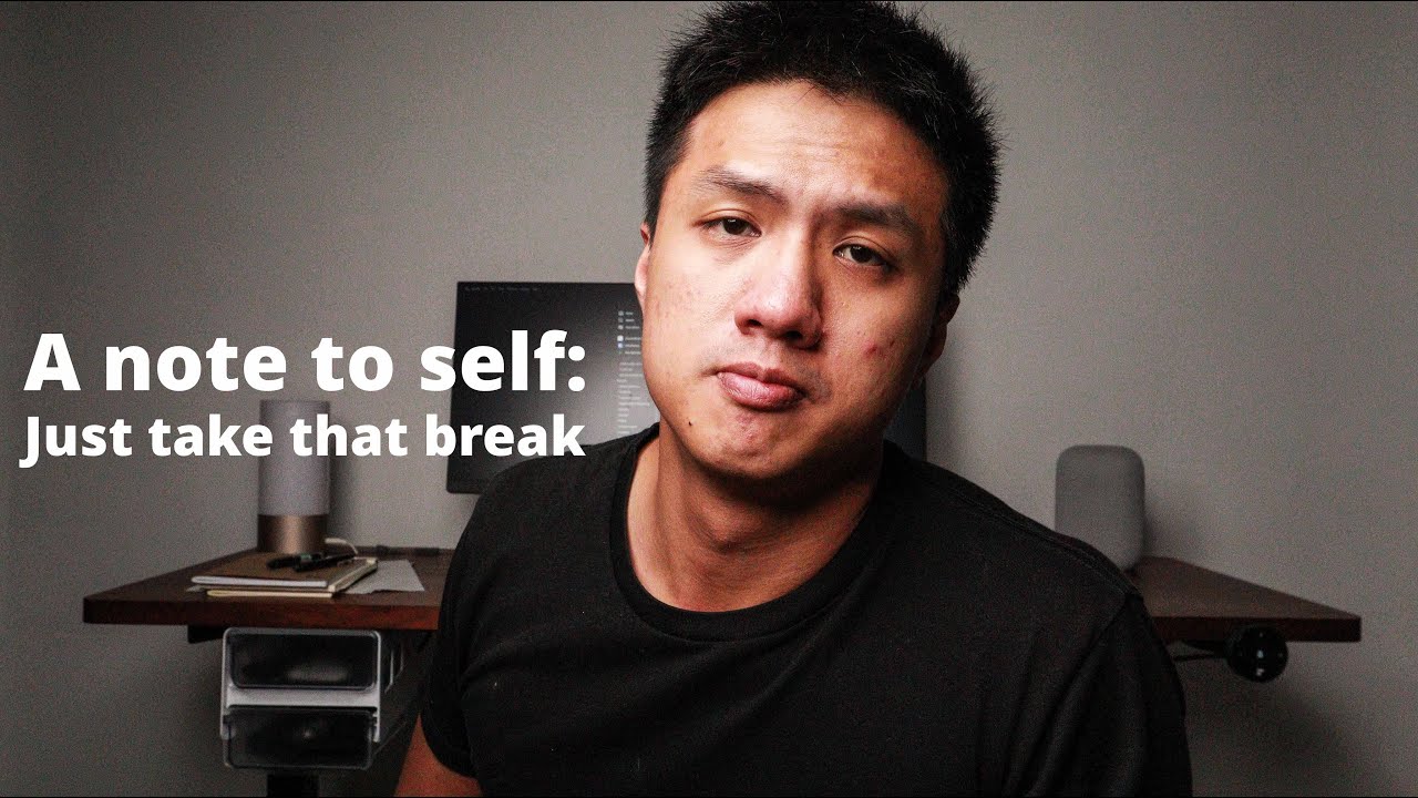 3 important life lessons I learned from taking a break - YouTube