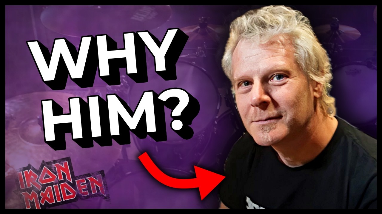 Why Iron Maiden ACTUALLY chose Simon Dawson? New DRUMMER Bio & Reaction ...