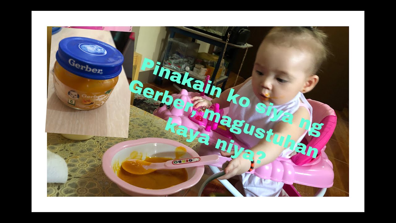 Pinakain ko siya ng Gerber, magustuhan kaya niya?(half danish-half ...