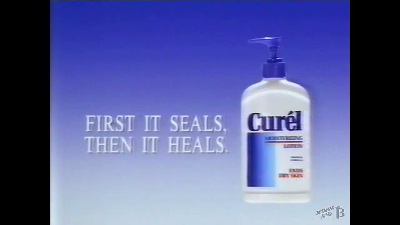 Curel Moisturizing Lotion Commercial 1992 - YouTube
