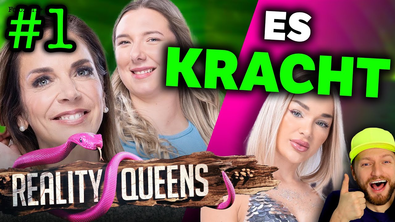 REALITY QUEENS: Büchner-BEEF & MEGA-Cast in Dschungel-Show! Folge 1 ...